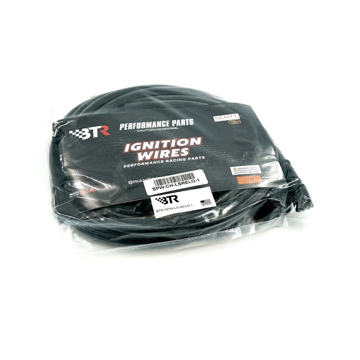 BTR SCOTT PLUGWIRES FOR LS REMOTE COILS / CUSTOM FIT - BLACK - Brian ...