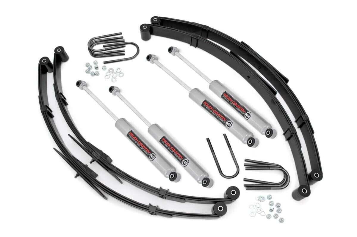 4 Inch Lift Kit - Toyota Land Cruiser FJ40 4WD (1964-1980) - Rough ...